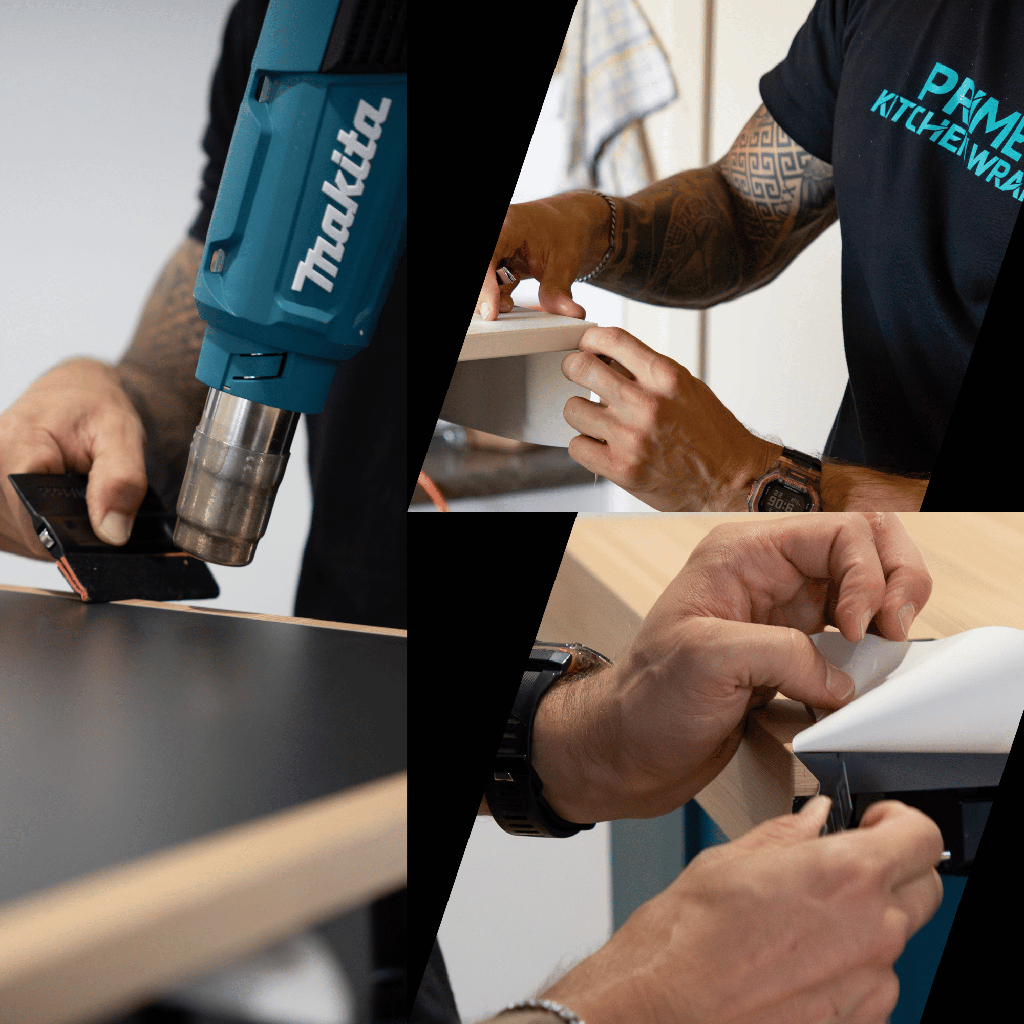 Prime Kitchen Wraps - Kitchen Vinyl Wrapping Services Brisbane