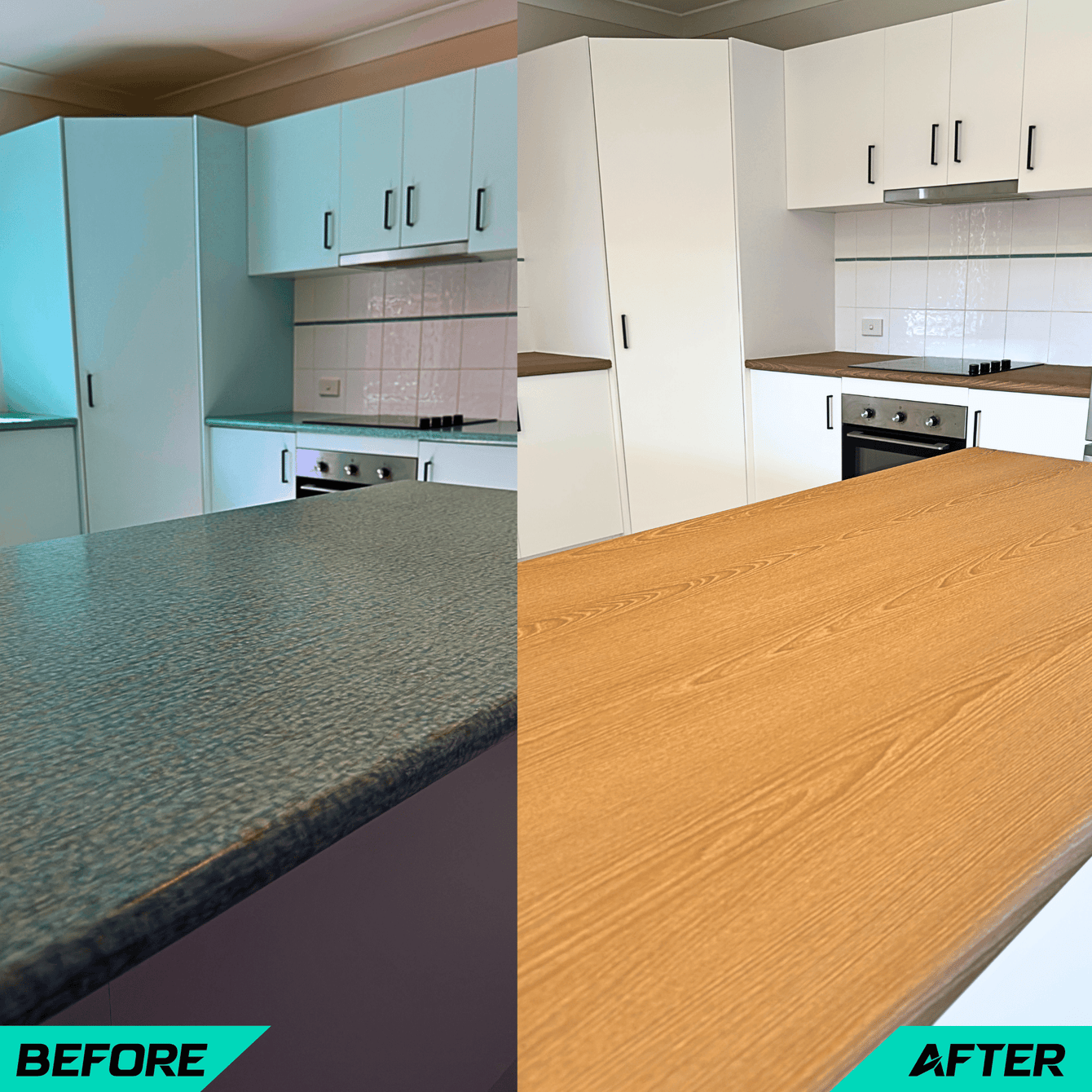 Prime Kitchen Wraps - Kitchen Vinyl Wrapping Services Brisbane