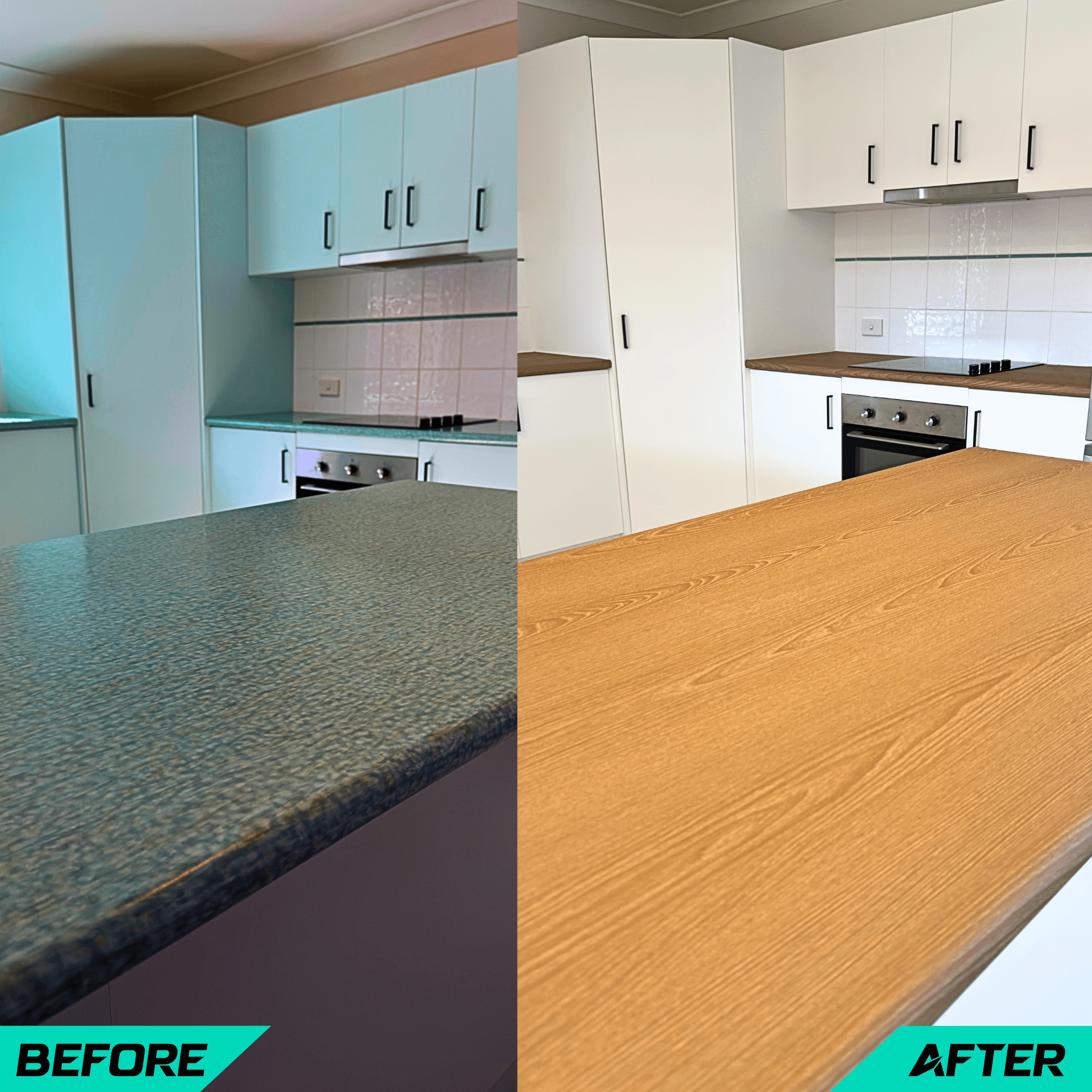 Prime Kitchen Wraps - Kitchen Vinyl Wrapping Services Brisbane